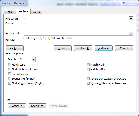 Find And Replace Font Formatting Automatically In Word Jake Ludington